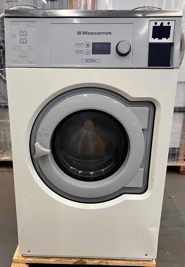Wascomat W730cc Front Load Washer 30Lb 120V 60Hz 1Ph OPL Hotel CardRe ...