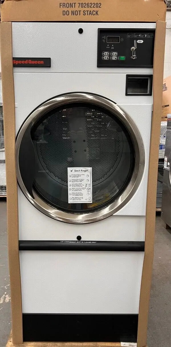 Speed Queen Electric Coin Op Dryer ST030E ST030EBCF5G2W 208v 60Hz 3Ph ...