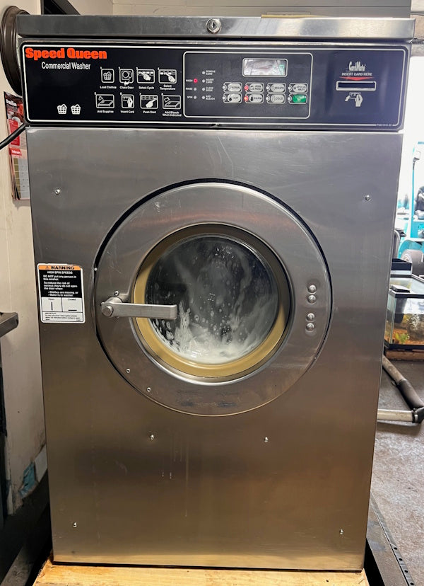 Speed Queen SC20 Front Load Washer 20Lb 208-240V 60Hz 3Ph Card Ready 2 ...