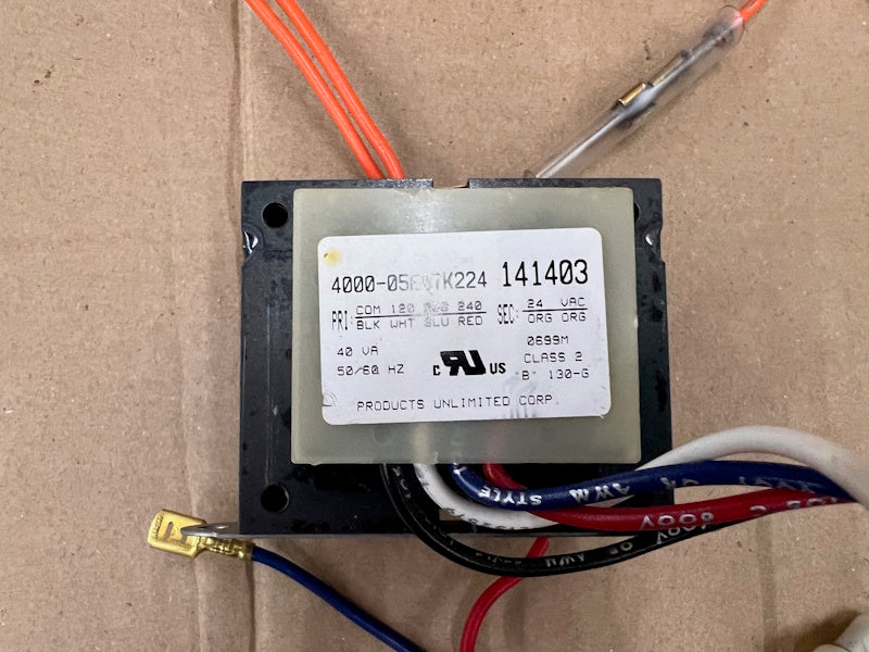 Dryer Transformer 240-120V 50/60Hz 24V 40VA 400-05E07K224 141403 [Used ...