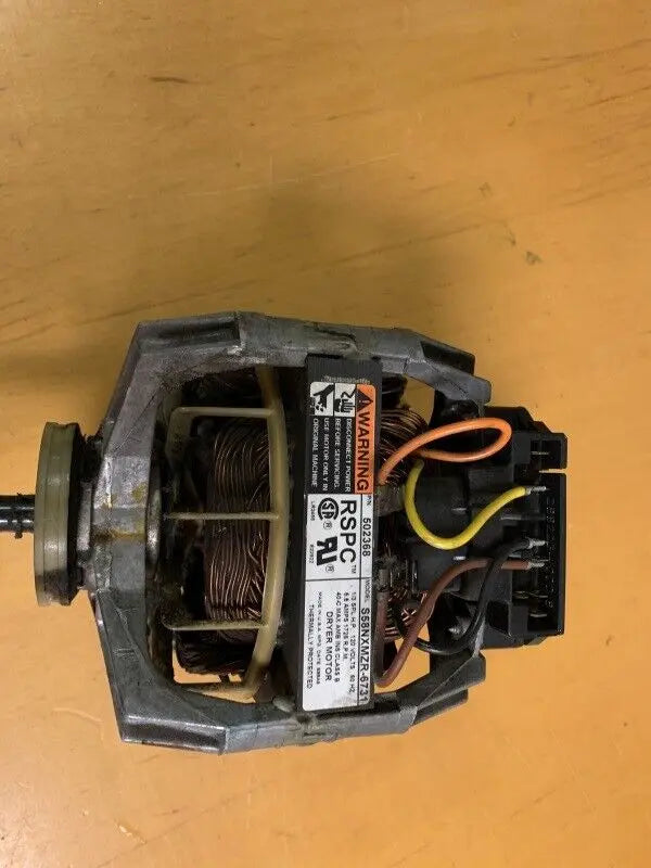 Speed Queen Dryers 502368 Motor Original 120v/60Hz 5.5A 1725 rpm ...